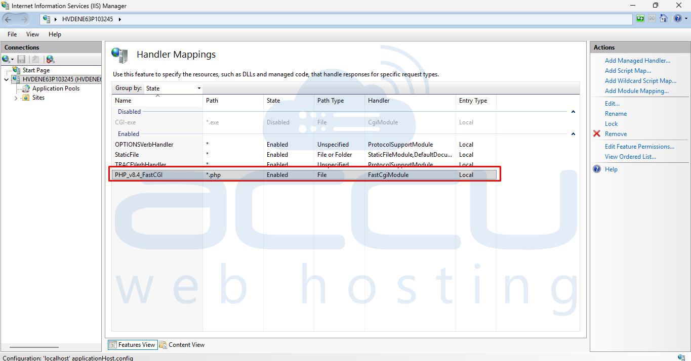 How to Install PHP + MySQL on Windows Server 2025 for Web Hosting? - AccuWebHosting