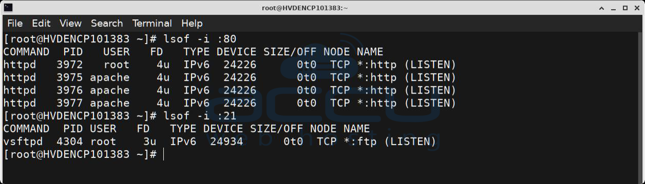 How to check if TCP / UDP port is open on Linux VPS? - AccuWebHosting