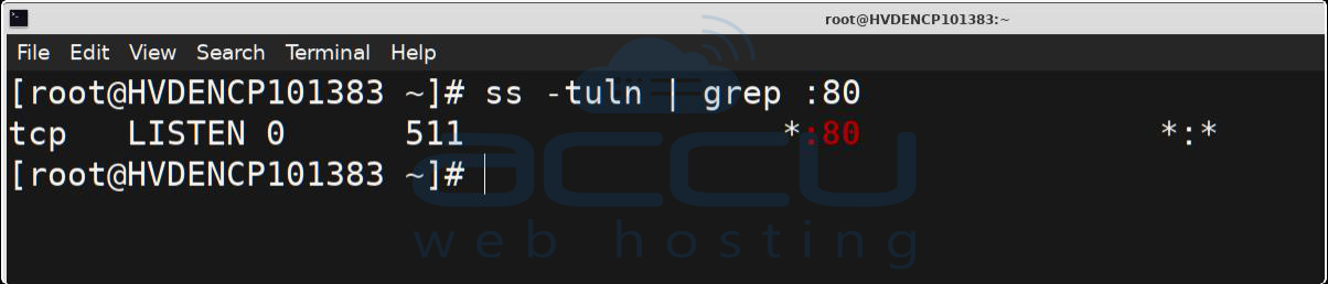 How to check if TCP / UDP port is open on Linux VPS? - AccuWebHosting