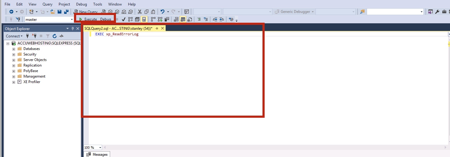How To Find Sql Server Logs On The Windows Server Knowledgebase Accuwebhosting