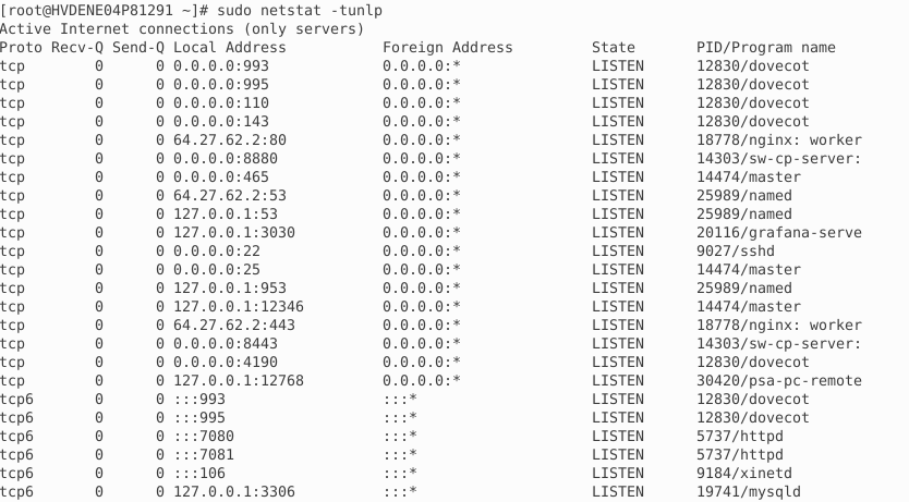 How To List Down All Listening Ports In Linux? - Knowledgebase ...