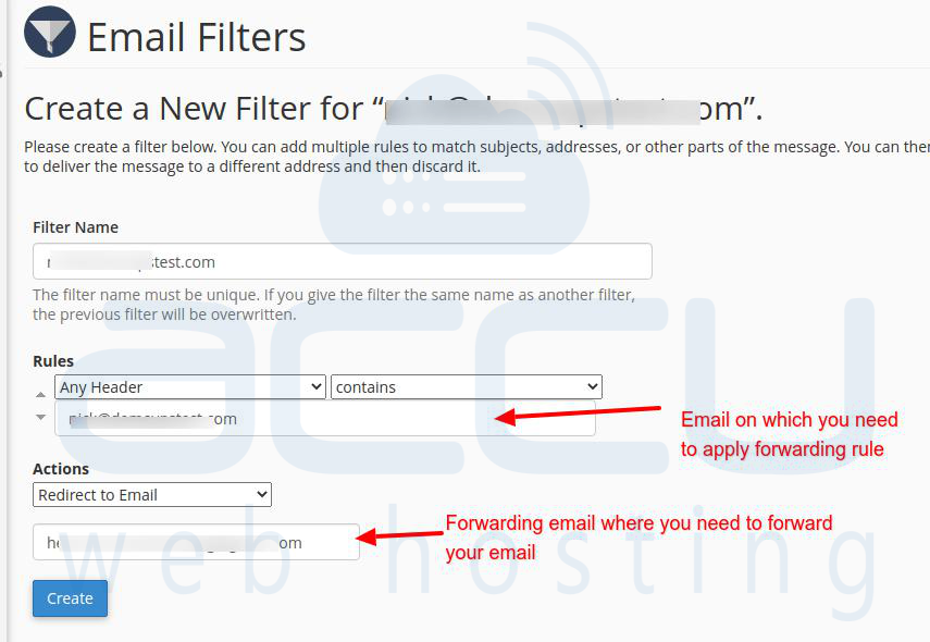 How To Automatically Delete Forwarded Mails in cPanel? - Knowledgebase - AccuWebHosting