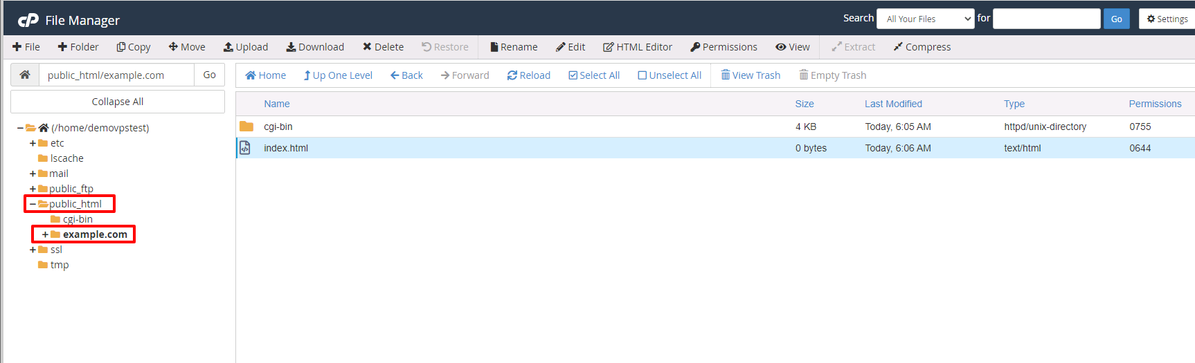 How To Access The Addon Domain Using A Temporary Url Cpanel And Whm Tutorials Accuweb Help Center
