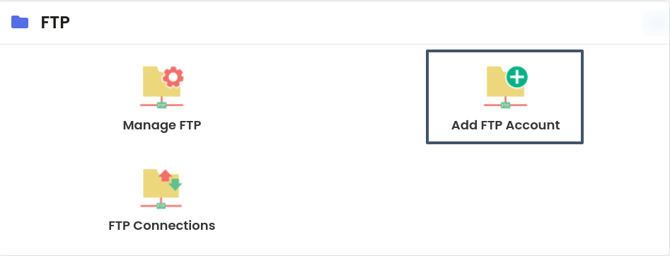 How to Create a New FTP Account in Webuzo? - AccuWebHosting