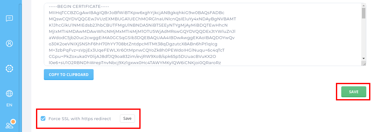 How To Upload The Ca Bundle File Ca Bundle To Directadmin Ssl Certificates Accuweb Help