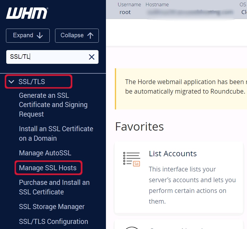 How To Disable The Cpanel Auto Ssl Notification Cpanel And Whm Tutorials Accuweb Help Center
