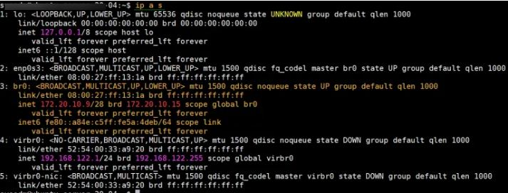 How To Install Kvm And Configure The Networking On The Dedicated Server Database Server