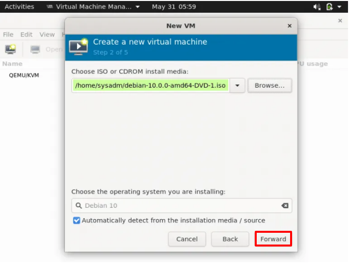 How To Install Kvm And Configure The Networking On The Dedicated Server Database Server