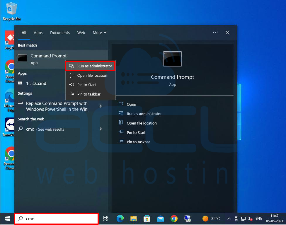 How To Run Tracert Command In Windows System Windows Vps Hosting Accuweb Help Center