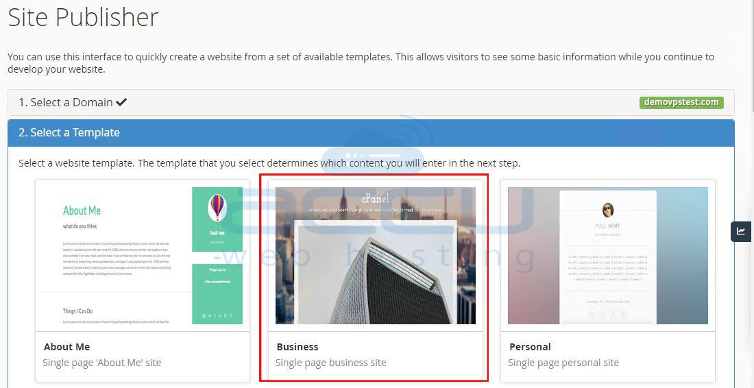 How Do I Build A Website Using The CPanel Site Publisher? - AccuWebHosting