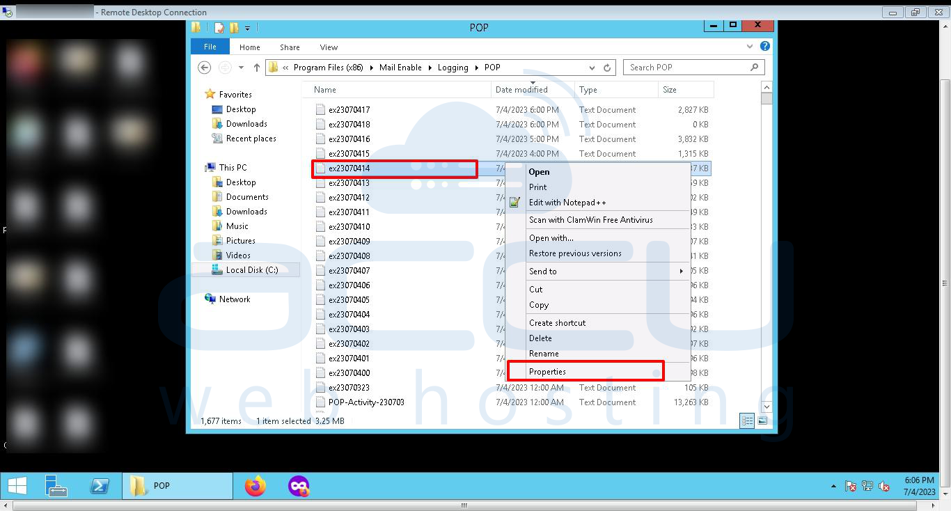 How To Reduce The Size Of Mailenable Log Files Mailenable Tutorials Accuweb Help Center