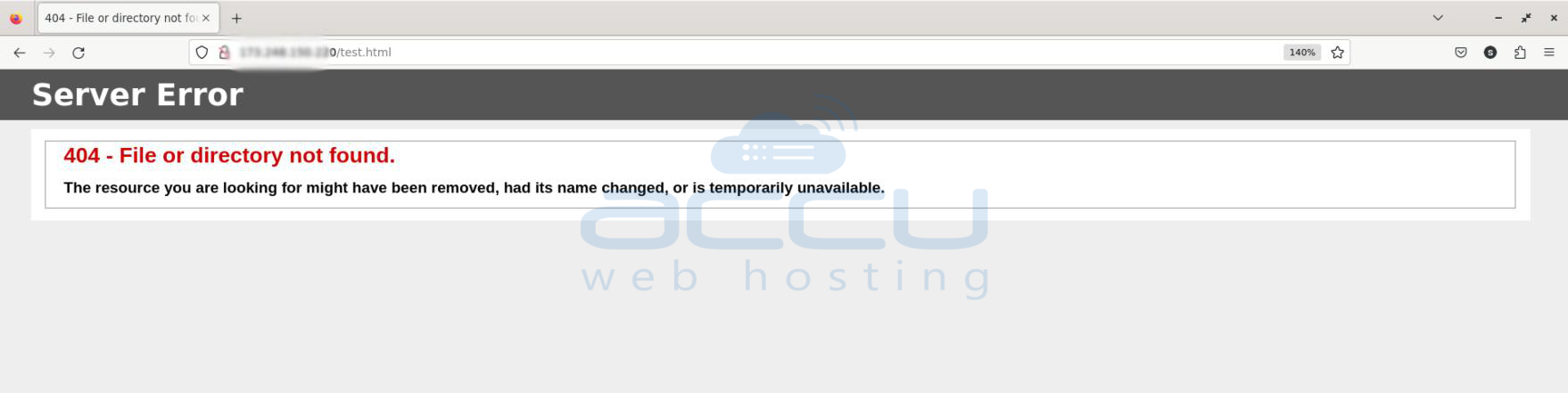 How To Enable Detailed Error From Iis Windows Vps Hosting Accuweb Help Center