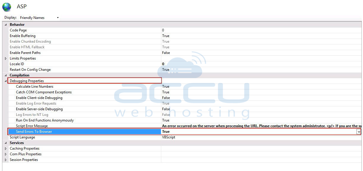 How To Enable Detailed Error From Iis Windows Vps Hosting Accuweb Help Center
