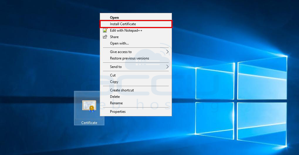 How will you generate a PFX file from Windows and Linux server? - AccuWebHosting
