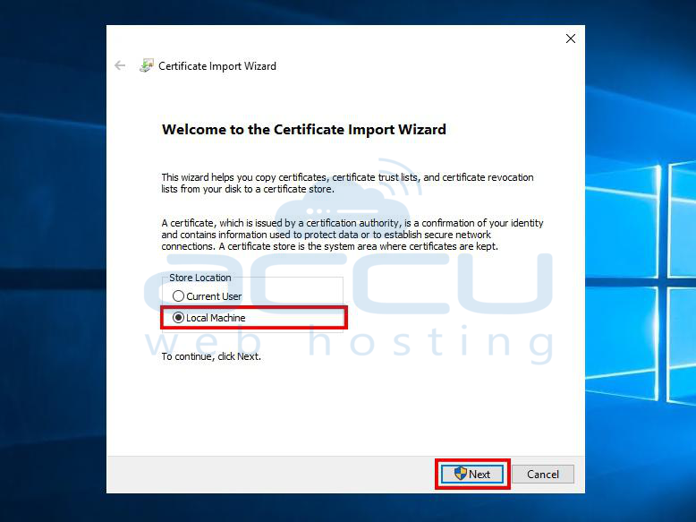 How will you generate a PFX file from Windows and Linux server? - AccuWebHosting