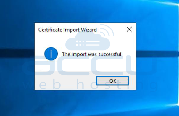 How Will You Generate A Pfx File From Windows And Linux Server Windows Vps Hosting Accuweb 4839