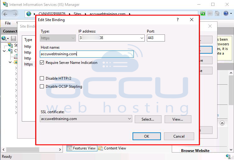 How To Enable Free SSL Such As Let's Encrypts In Windows Server? - AccuWebHosting