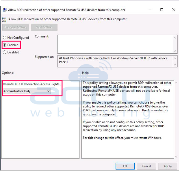 How to access local webcam in RDP Session? - Windows VPS Hosting | AccuWeb Help Center