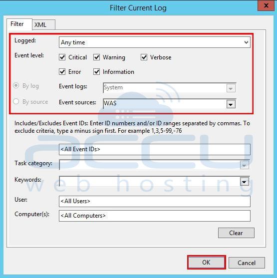 How To Check The Application Pool Log From Iis In Windows Vps Windows Vps Hosting Accuweb