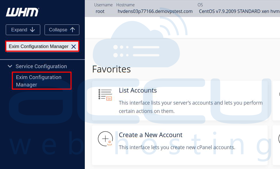 How To Change the Outgoing Mail Server(SMTP) IP Address in WHM? - AccuWebHosting