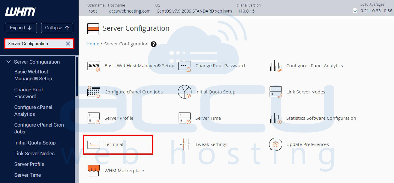 How to check the Version of your cPanel? - AccuWebHosting