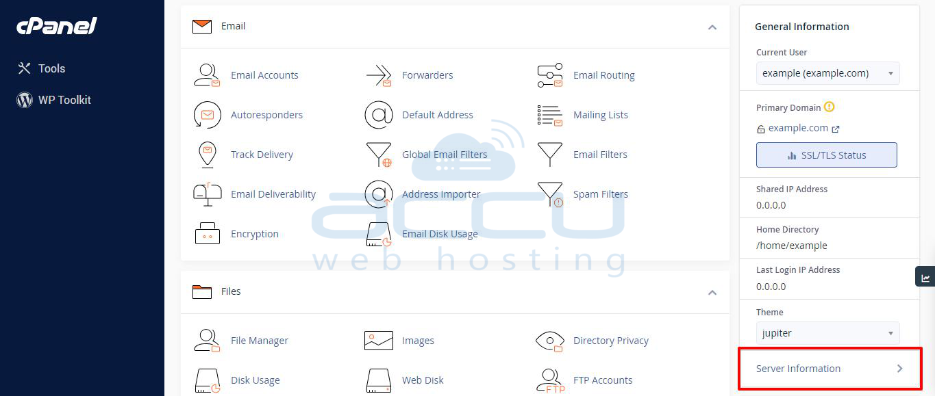 How to check the Version of your cPanel? - AccuWebHosting