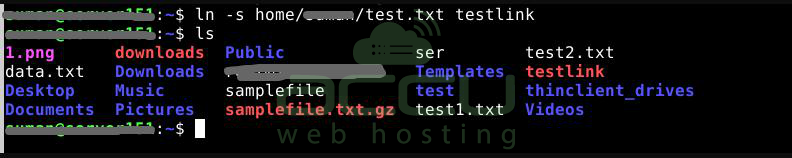 How To Create A Symlink From The Command Line Linux Commands Accuweb Help Center