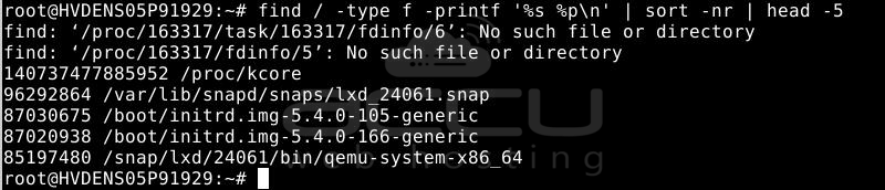 How To Find The Biggest Files And Directories In The Linux Command Line Linux Commands