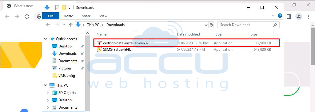 How To Install The Lets Encrypt Ssl Certificate In The Windows Vps Without A Control Panel