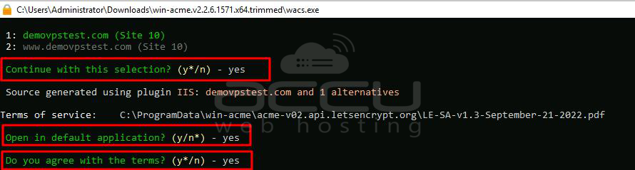 How To Install The Lets Encrypt Ssl Certificate In The Windows Vps Without A Control Panel