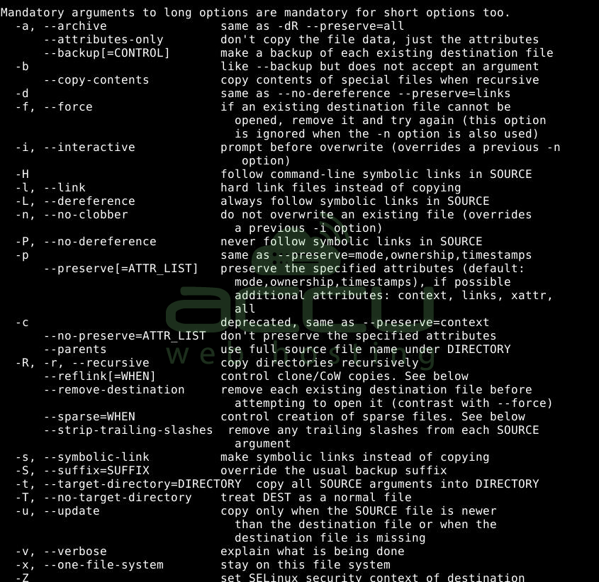 What Is The Difference Between Cp And Mv Commands Linux Commands Accuweb Help Center
