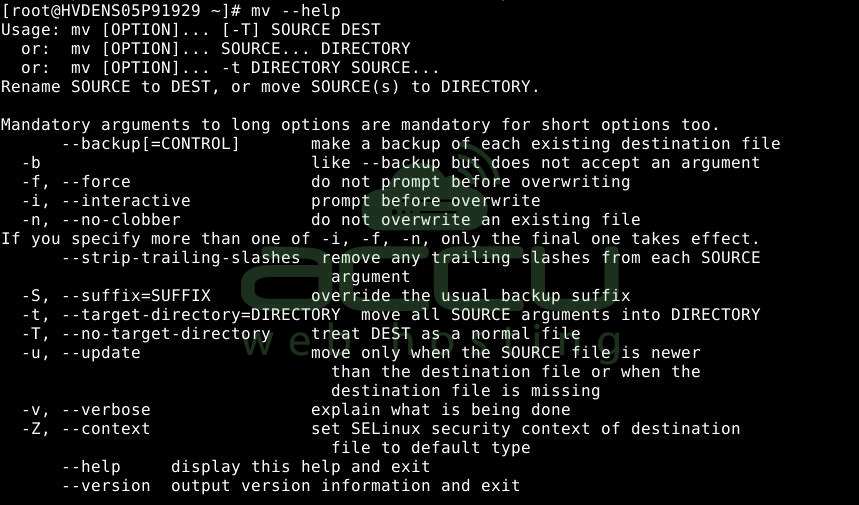 What Is The Difference Between Cp And Mv Commands Linux Commands Accuweb Help Center