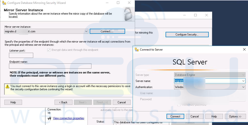 How To Setup Mssql Database Mirroring Mssql Server Accuweb Help Center