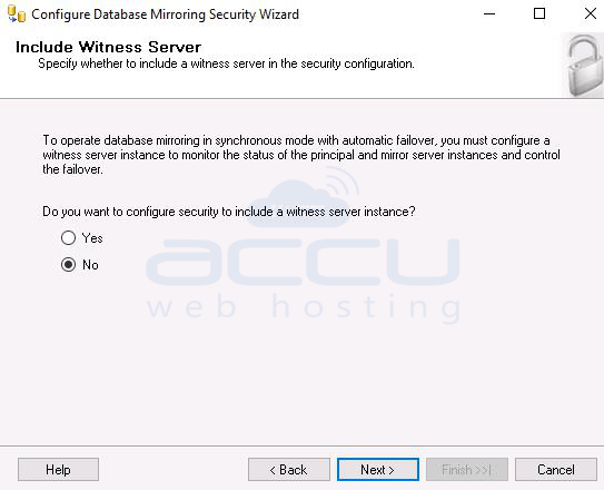 How To Setup Mssql Database Mirroring Mssql Server Accuweb Help Center