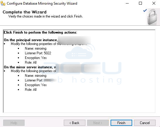 How To Setup Mssql Database Mirroring Mssql Server Accuweb Help Center