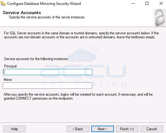 How To Setup Mssql Database Mirroring Mssql Server Accuweb Help Center