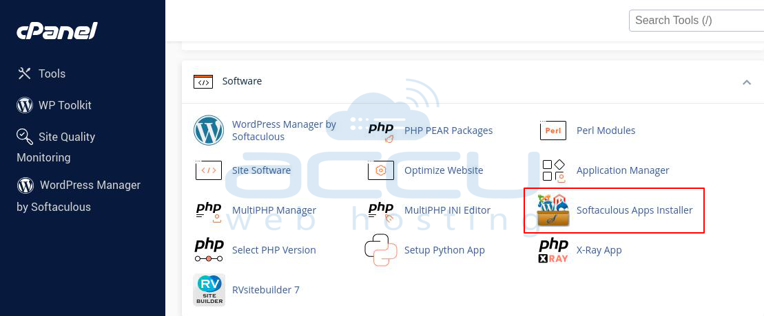 How To Install Moodle Using Softaculous In Cpanel Accuwebhosting