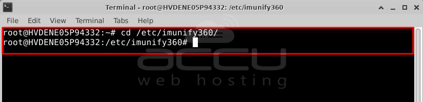 How to Blacklist/Whitelist IP Addresses in Imunify360? - AccuWebHosting