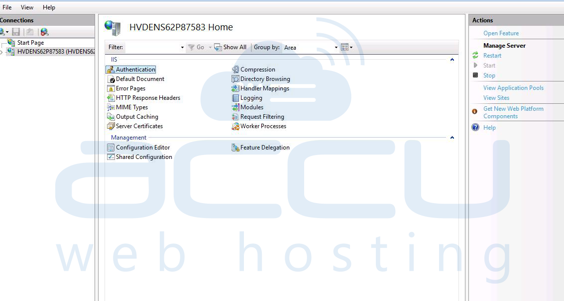 How To Block Traffic From A Domain In Iis Windows Vps Hosting Accuweb Help Center