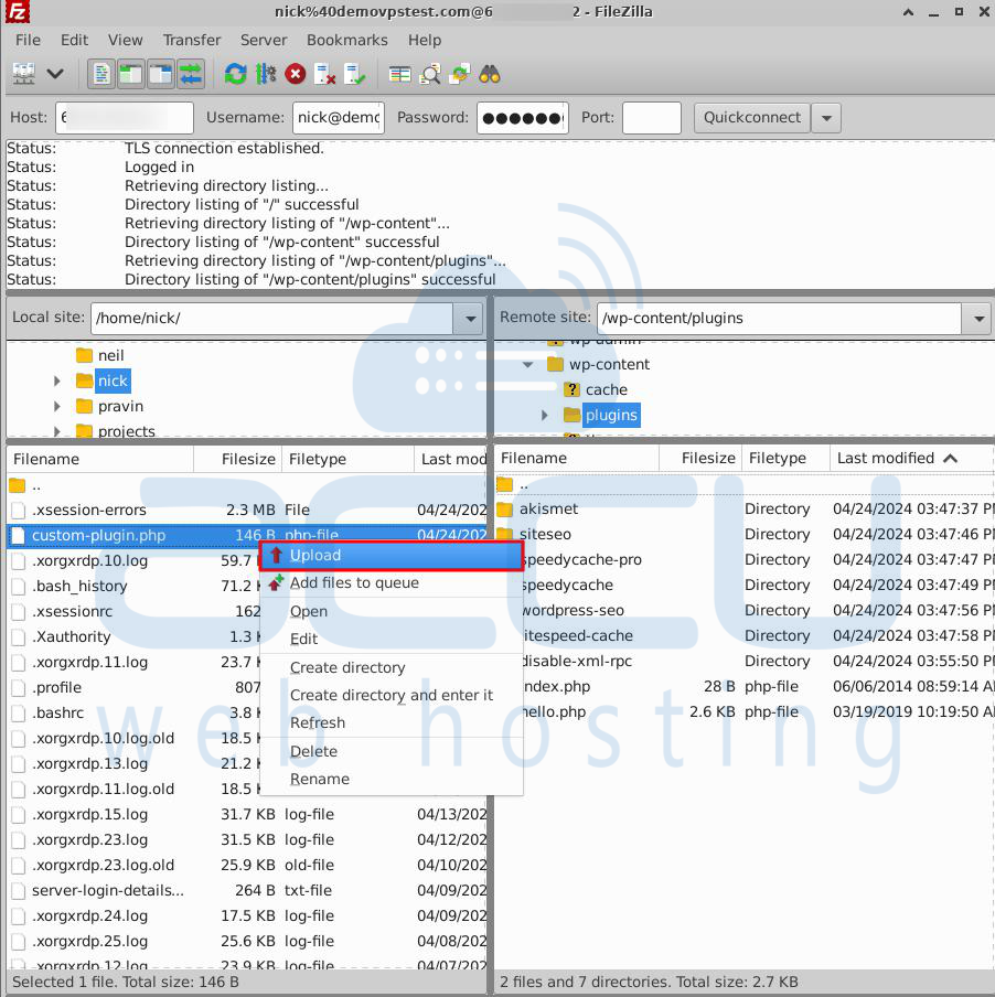 How To Disable Xml Rpc Wordpress File Using Cpanel Wordpress Hosting Accuweb Help Center