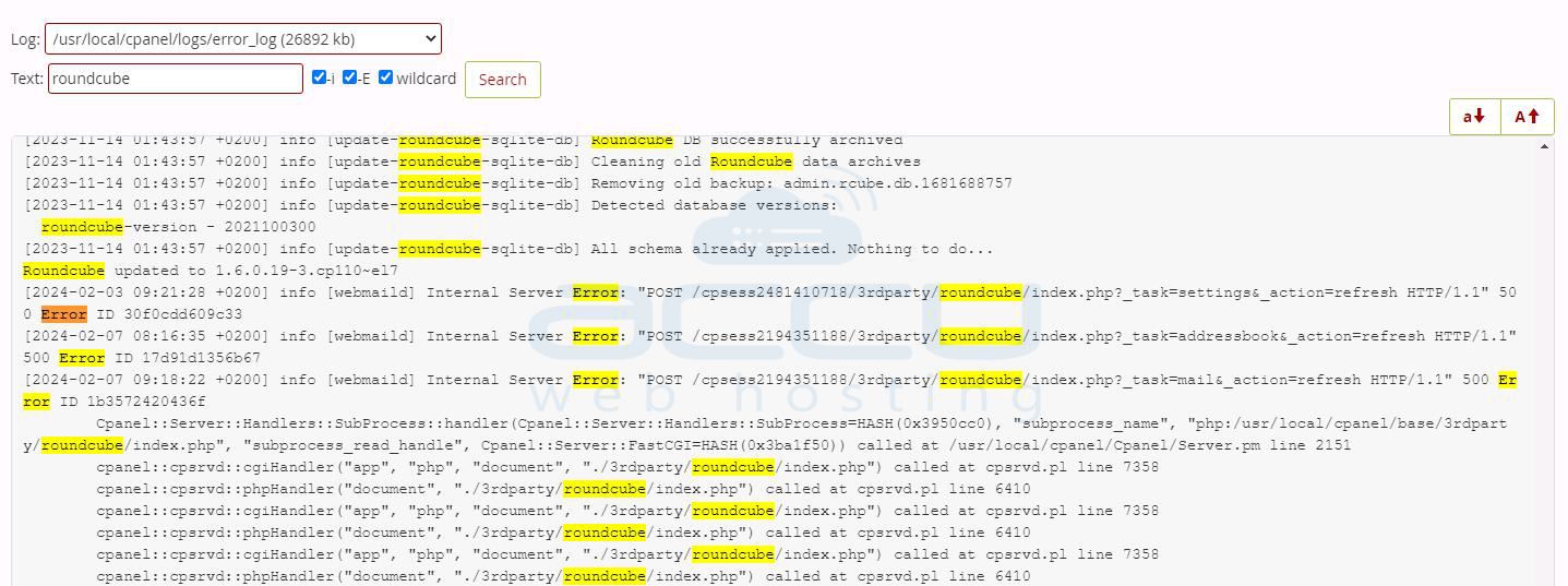 How To Fix The Error Server Error Internal Error In Roundcube Mail Servers Tutorials 