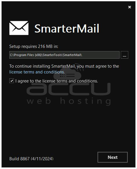 How to install the latest SmarterMail on Windows OS? - AccuWebHosting