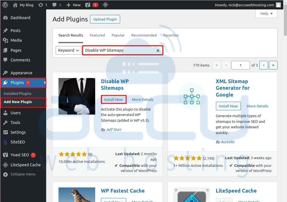How To Disable The Default Wordpress Sitemap For Beginners Wordpress