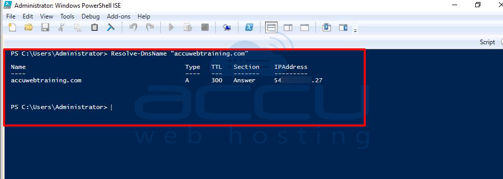 How to block an IP or a Website using PowerShell in a Windows server? - AccuWebHosting