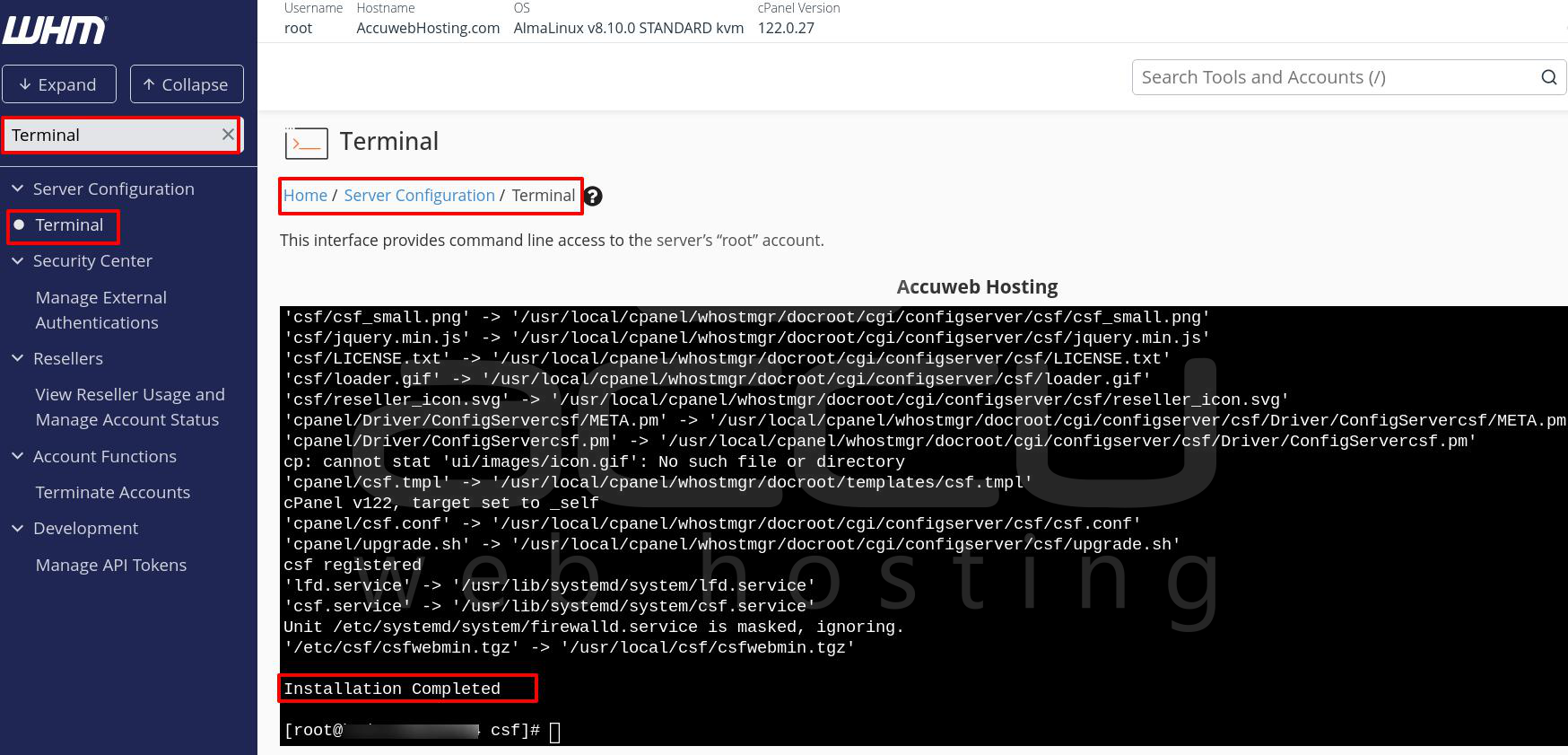 How to block countries in CSF firewall? - AccuWebHosting