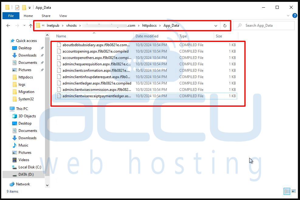 How to automate the process of clearing ASP.NET temporary files? - AccuWebHosting
