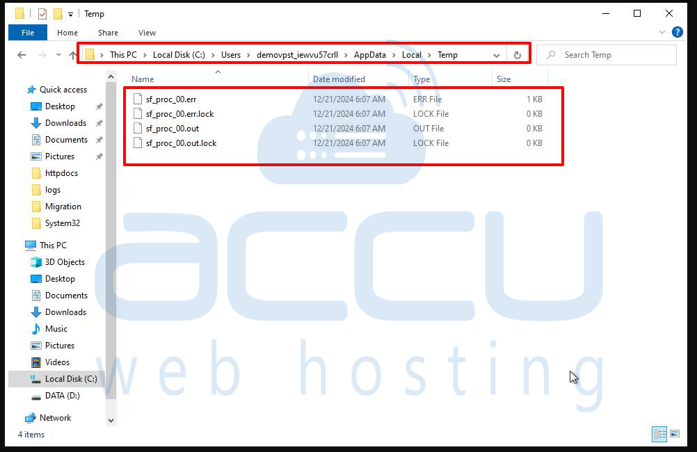 How to automate the process of clearing ASP.NET temporary files? - AccuWebHosting