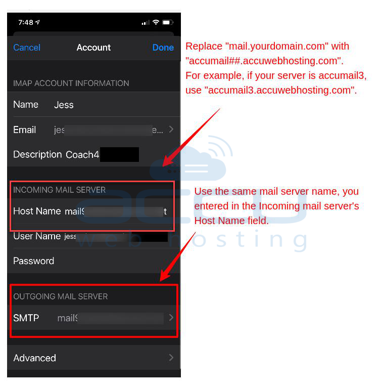 How to fix error "The identity of 'XYZ.mailserver.com' cannot be ...
