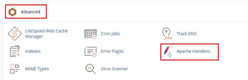 How To Configure Custom Apache Handlers In Cpanel Accuwebhosting 7837