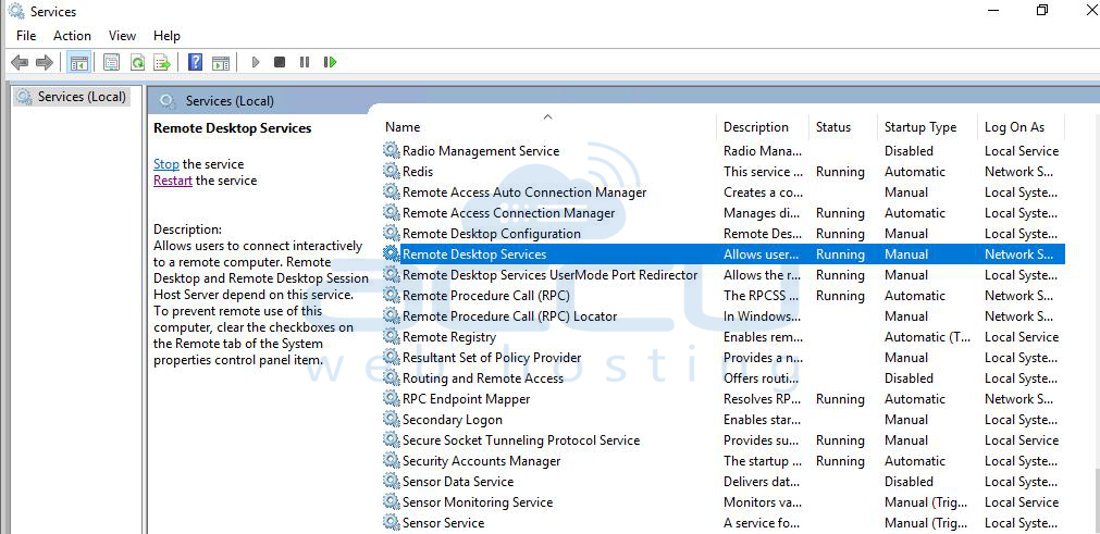 Fix: Error 126 while starting remote desktop service, the specified module could not be found ...